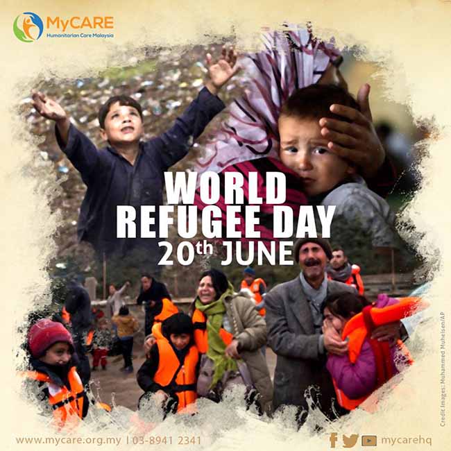 World Refugee Day | 20 Jun - MyCARE