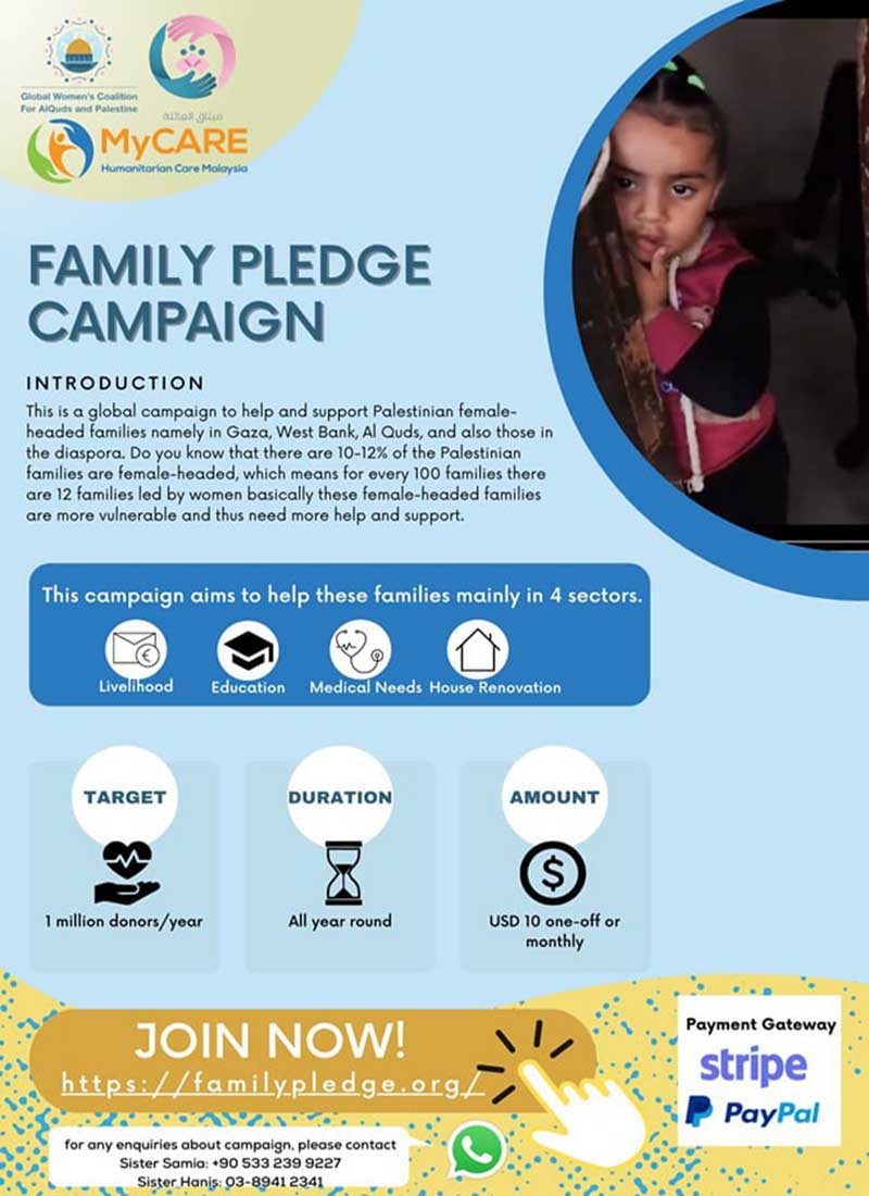 Family Pledge Campaign 2022 - MyCARE