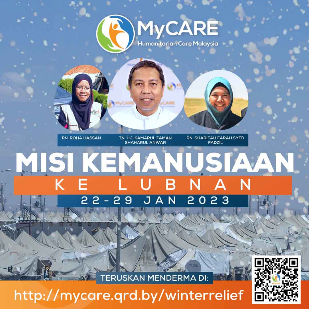 Misi Kemanusiaan ke Lubnan 2023 - MyCARE