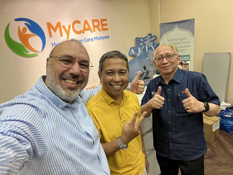 Kunjungan rakan NGO Palestin - MyCARE