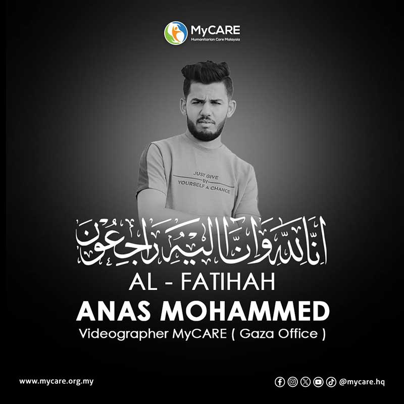 [PalestinDiserang] Belasungkawa Anas Mohammed - MyCARE