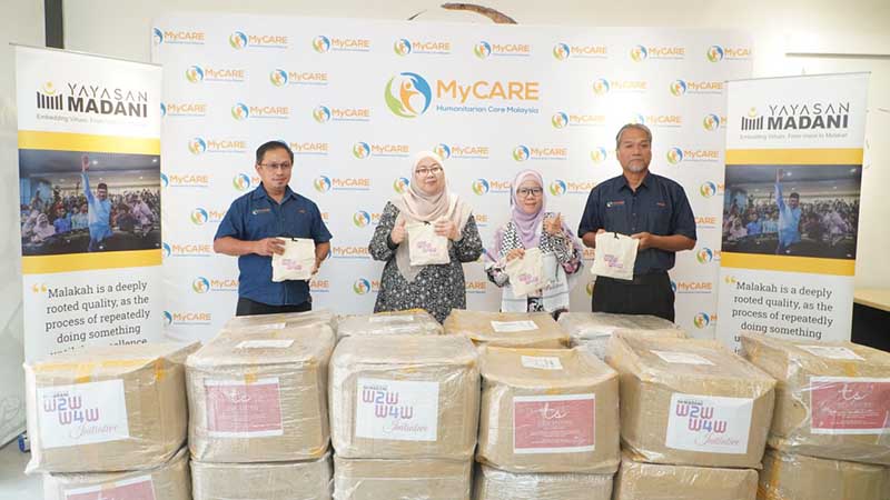 [PalestinDiserang] Kit untuk wanita Gaza - MyCARE