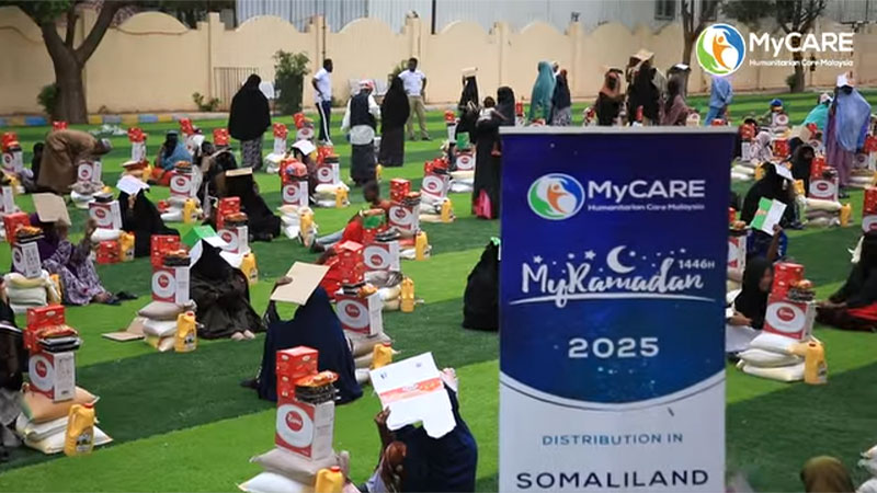 [MyRamadan] Agihan pek makanan di Somaliland - MyCARE